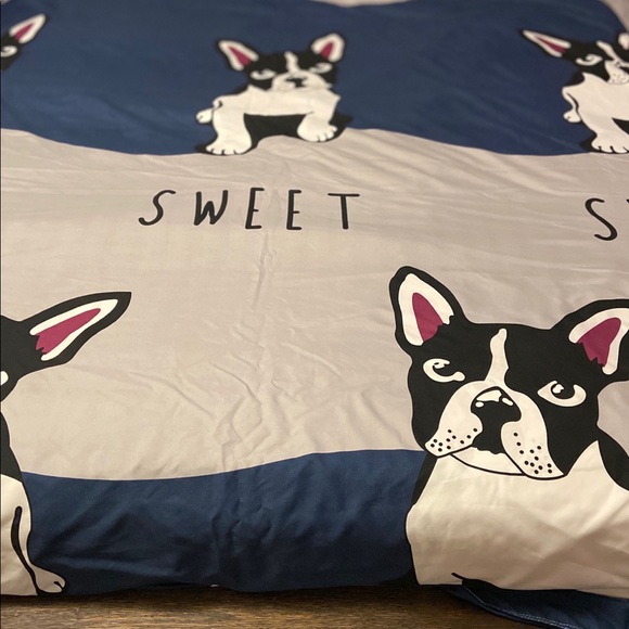 Bedding | Full Size Duvet Cover Set With Dog Pattern 4 Piece | Poshmark